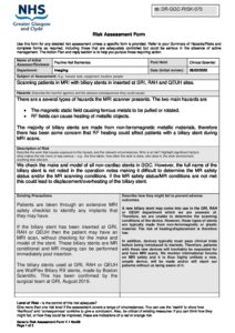 DR-GGC-RISK-075 – NHS GGC MRI Physics
